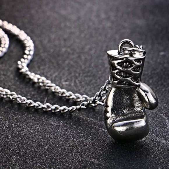 Accessories | Boxing Glove Chain Silver | Poshmark